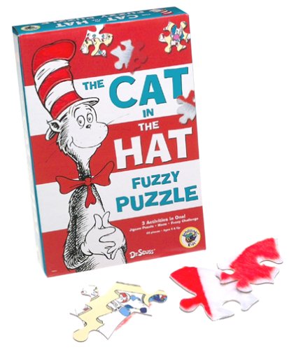 Buy Dr. Seuss Fuzzy Puzzle - The Cat in the Hat Online at Low Prices in ...