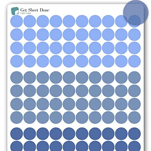 Amazon.com: Transparent Dot Stickers / 120 Translucent Vinyl Stickers ...