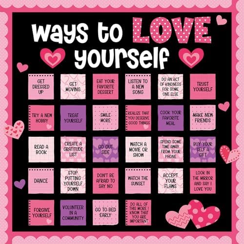 Amazon.com: Valentines Day Bulletin Board Decoration Ways to Love ...