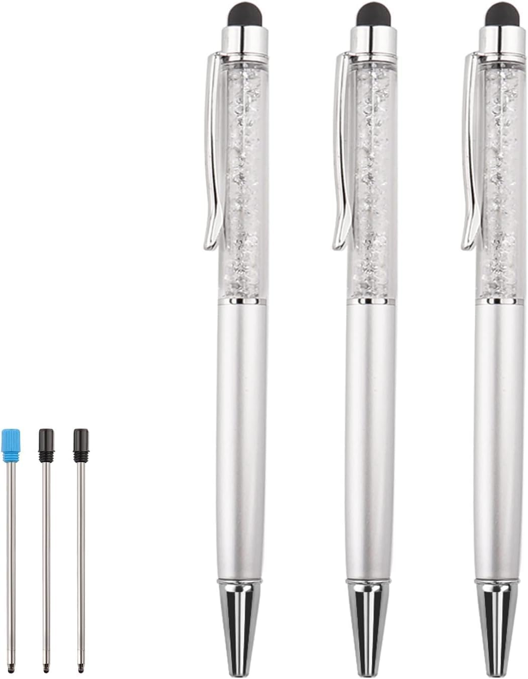 Amazon.com: Bling Ballpoint Pens Crystal Diamond Pen Capacitive Touch ...