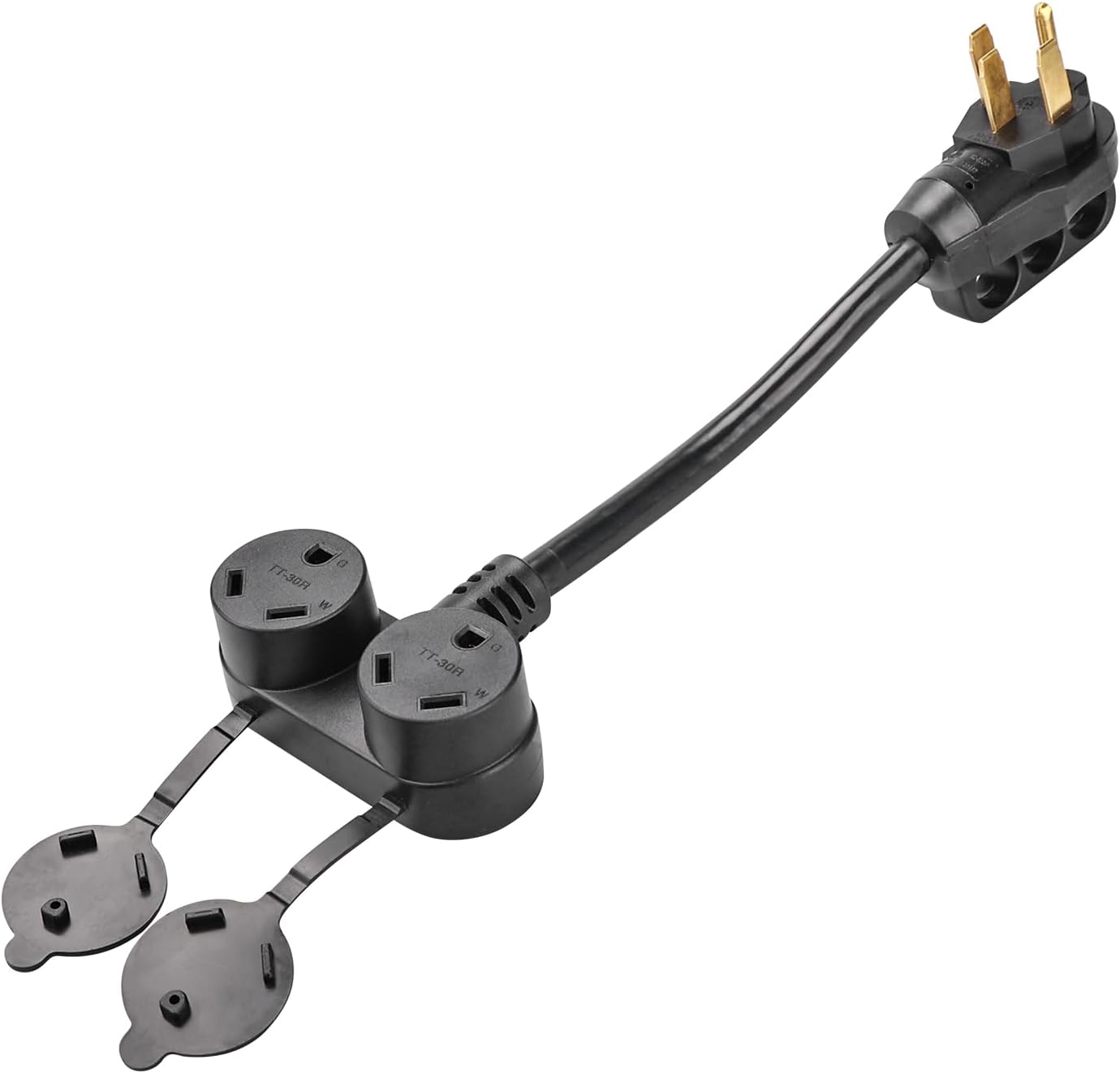 Amazon.com: NEMA 14-50 Splitter 50 Amp to 30 Amp RV Adapter, 50 Amp ...