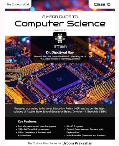 Buy Prepared By IITian: A Mega Guide to Computer Science for Class 10 ...