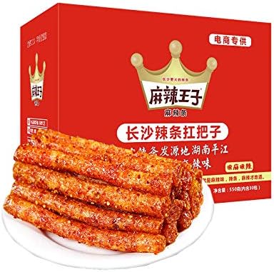 Amazon.com : MaLa WangZi Spicy Strip Snack Gift Box Latiao Sticks, 550g ...