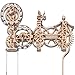 Amazon.com: Wooden.City Steampunk Wooden Clock Kit v2 - Wooden 3D ...