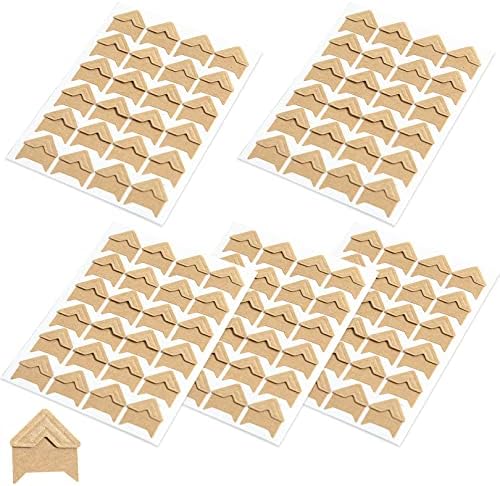 120pcs Photos Mounting Sticker,Photo Corners Self Adhesive Photo ...