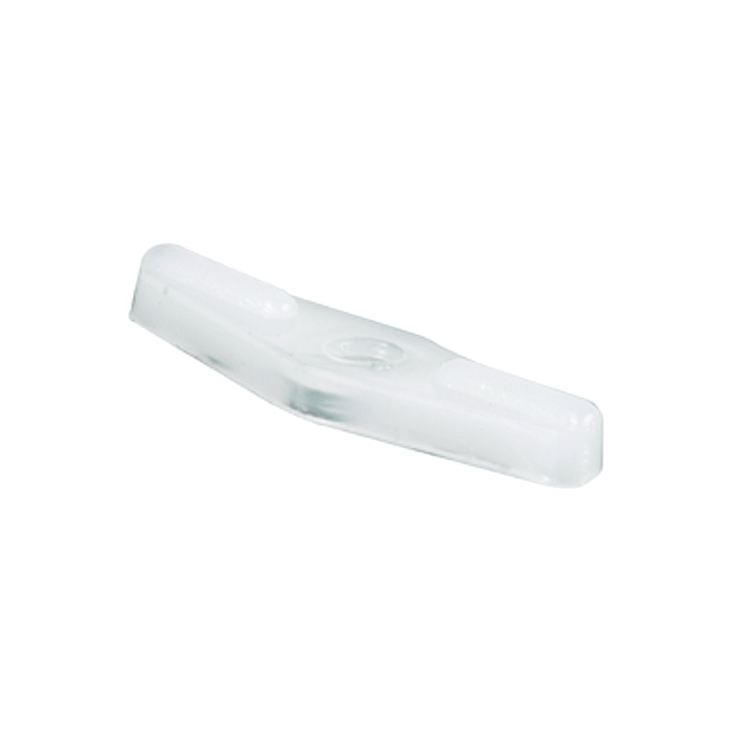 Prime-Line L 5912 Double Wing Clips, 1-1/4 In., Plastic, White (6 Pack ...
