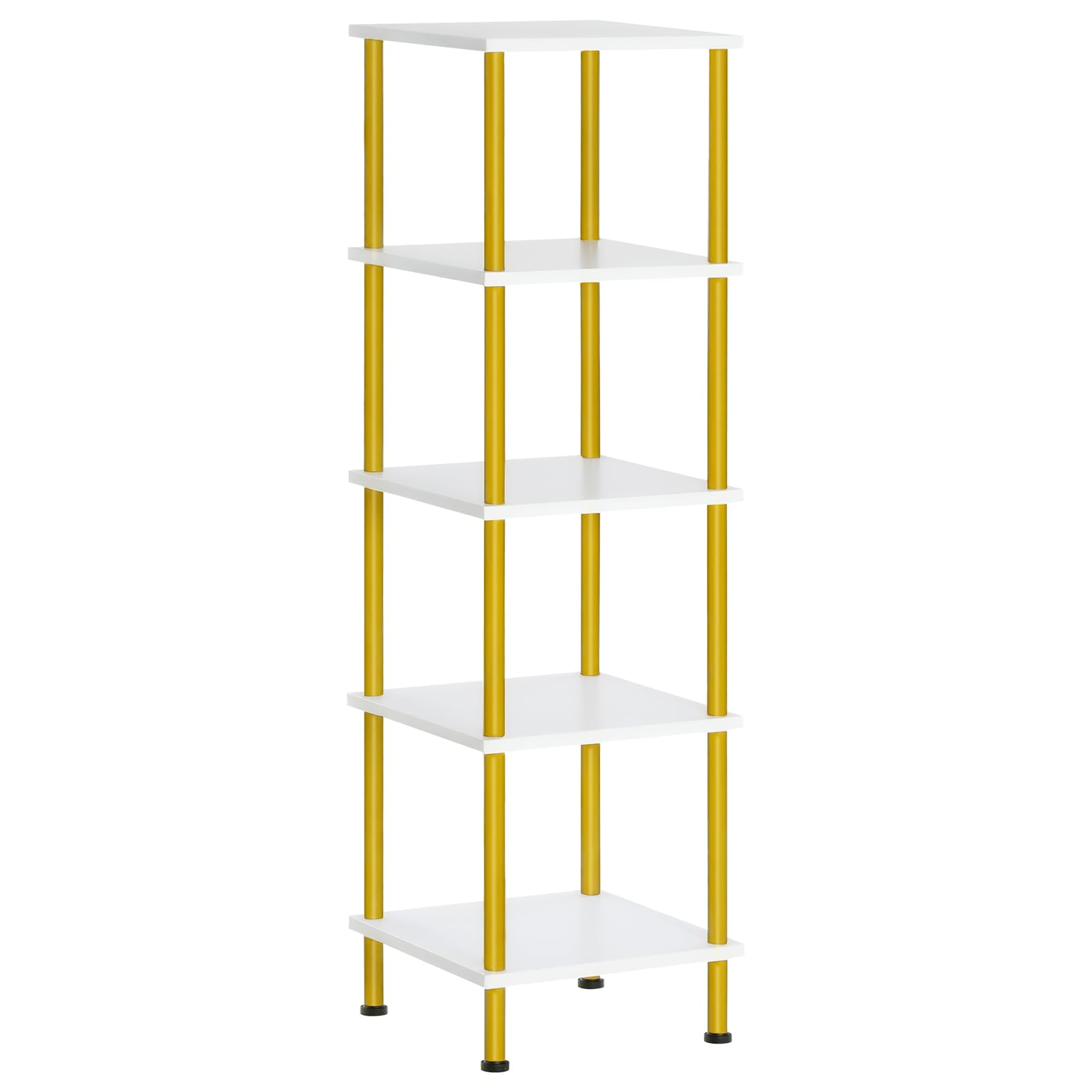 Snapklik.com : 5-Tier Corner Shelf Stand, Corner Square Rack Display ...