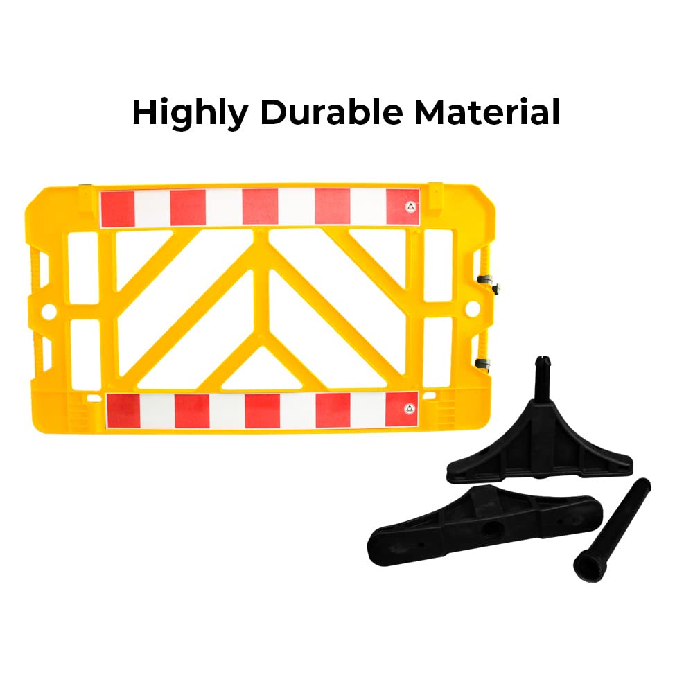 Safety Barrier Buy Traffic Safety 1.5 Eter Plastic Barricade Red | With ...