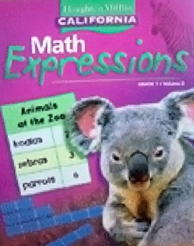 Math Expressions, Grade 1: Houghton Mifflin Math Expressions California ...