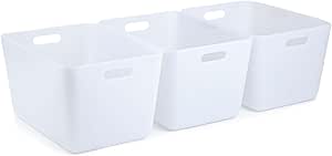 Amazon.com: Three by Three Seattle Restak Recycled Storage Medium Tall ...