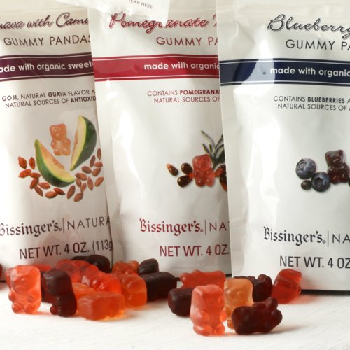 Amazon.com : Bissingers Gourmet Gummy Pandas - Lemon Ginger Yuzu ...