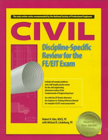 Amazon.co.jp: Civil Discipline-Specific Review for the Fe/Eit Exam : 本
