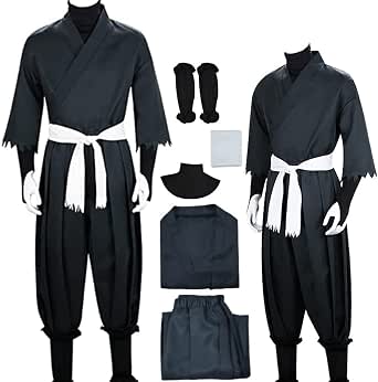 Amazon.com: AIUKAKP Jigoku Raku Cosplay Costume Uniform Hell Paradise ...
