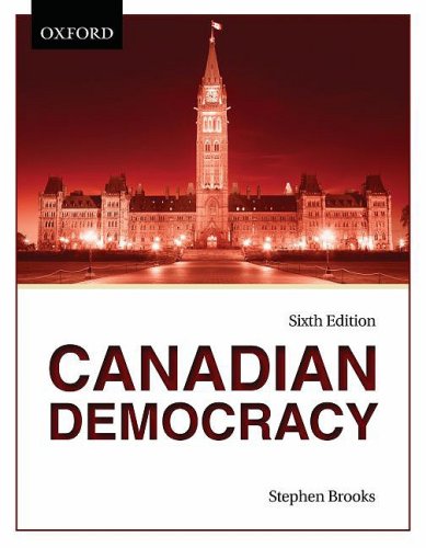 Canadian Democracy: An Introduction: Brooks, Stephen: 9780195431032 ...