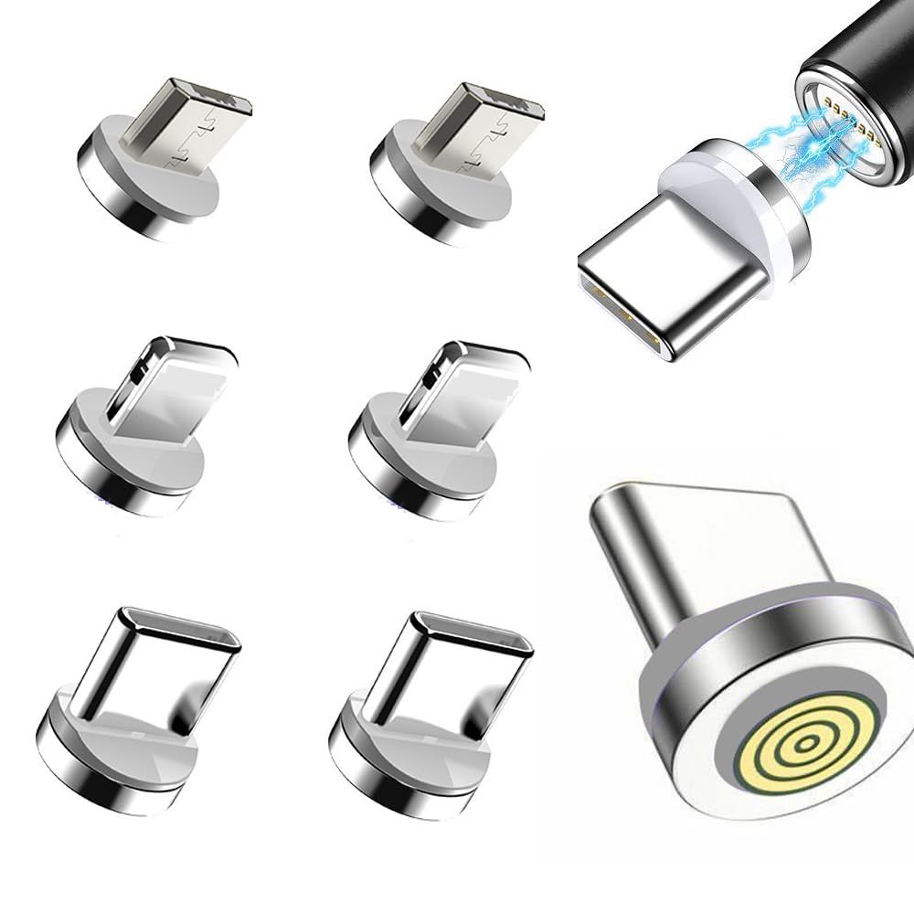 Amazon.com: ThtRht 6 Pack Magnetic Charging Cable Tips Replacement ...