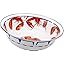 Amazon.com | Golden Rabbit Enamelware - 4qt Serving Bowl (Red Swirl ...