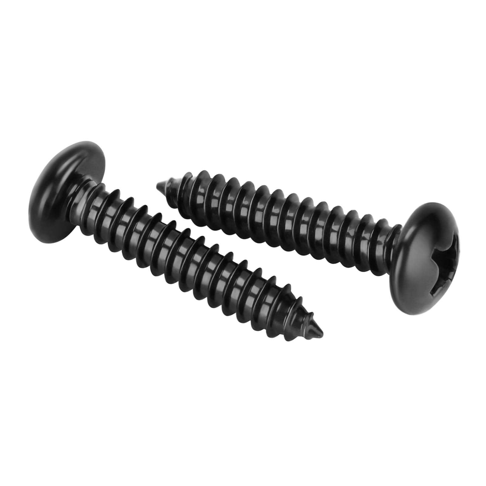 Snapklik.com : #10 X 1 Pan Head Self Tapping Screws Sheet Metal Wood Screws