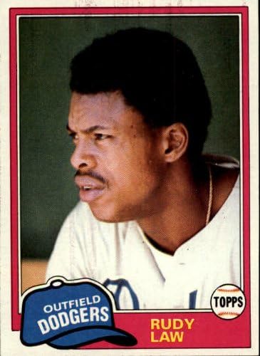 Amazon.com: 1981 Topps Baseball Card #127 Rudy Law : Collectibles ...