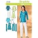 Amazon.com: Simplicity Easy-to-Sew 4149 Skirt, Pants, Tunic Top and ...