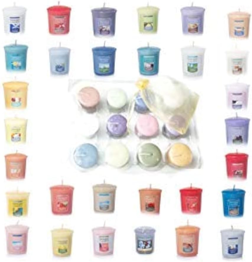 Amazon.com: Yankee Candle Spring and Summer Votive Samplers Assortment ...