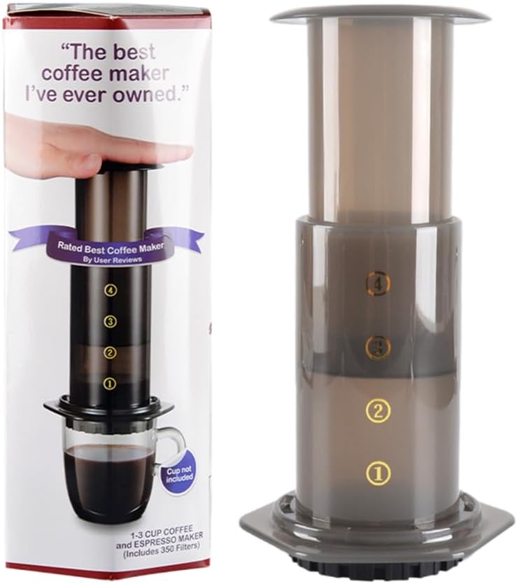Portable Coffee Filter Press Hand Press Coffee Machine French Press ...