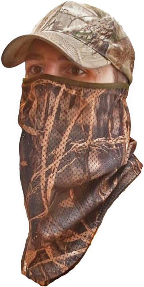 DecoyPro Camo Face Mask Half Mask - Camo Face Masks Hunting Mask ...
