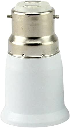 Bayonet to Edison Screw Bulb Base Adapter Converter for Ceiling Fans ...