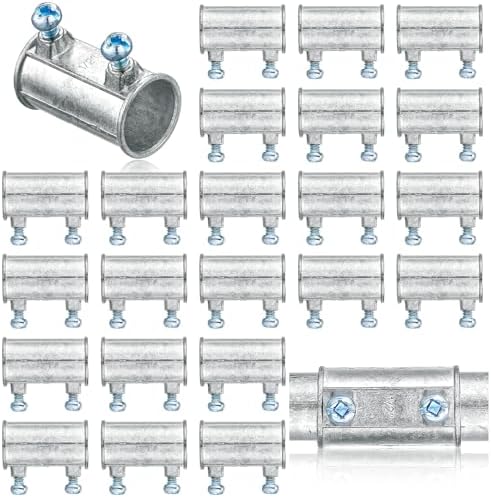 Yaocom EMT 1/2 Inch Conduit Fittings Screw Coupling Electrical Conduit ...