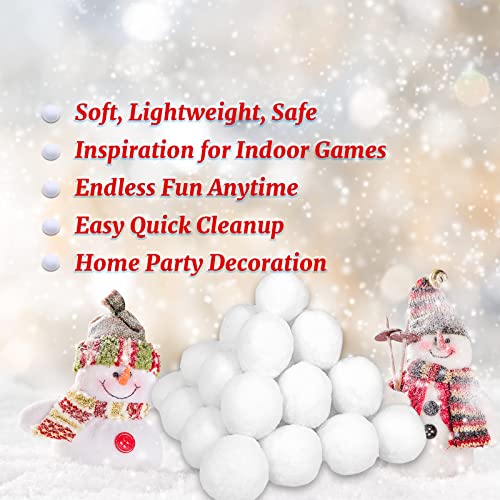 Snapklik.com : Climafusion 50 Pack Indoor Snowball Fight Set, Parent ...