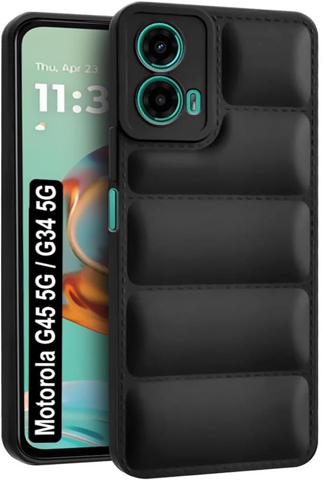 Fashionury Back Cover for Motorola Moto G34 / G45 5G | Matte Soft Case ...