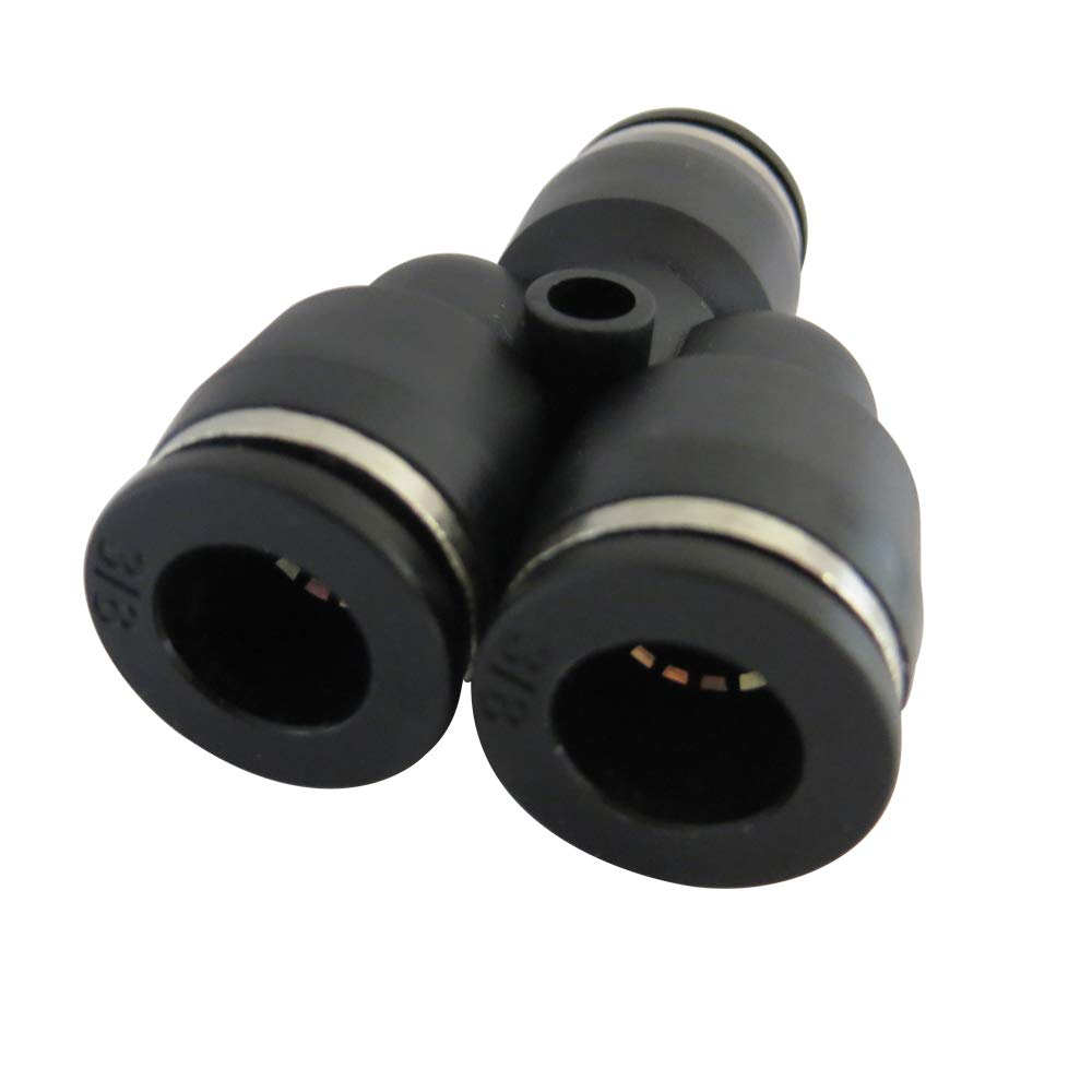 Snapklik.com : Metalwork Push To Connect Pneumatic Fitting, Y-shaped ...