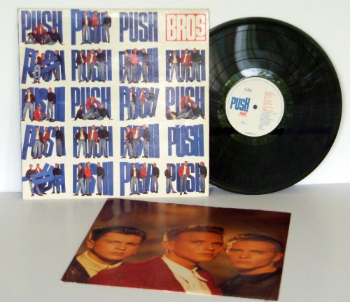 Amazon.com: BROS push. TOP COPY. UK press 1988. Matrix A, B-1 . On CBS ...