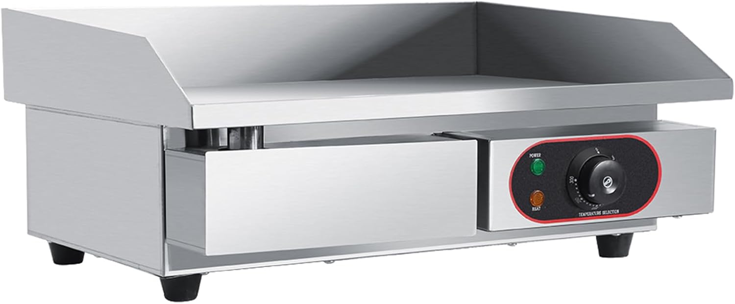 Electric Griddle Plate, Commercial Counter Top Hot Plate Stainless ...