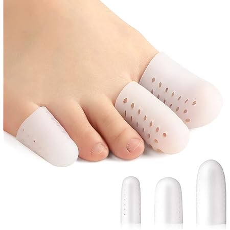 Amazon.com: Bukihome Silicone Toe Protectors - 12 Pack Gel Toe Sleeves ...