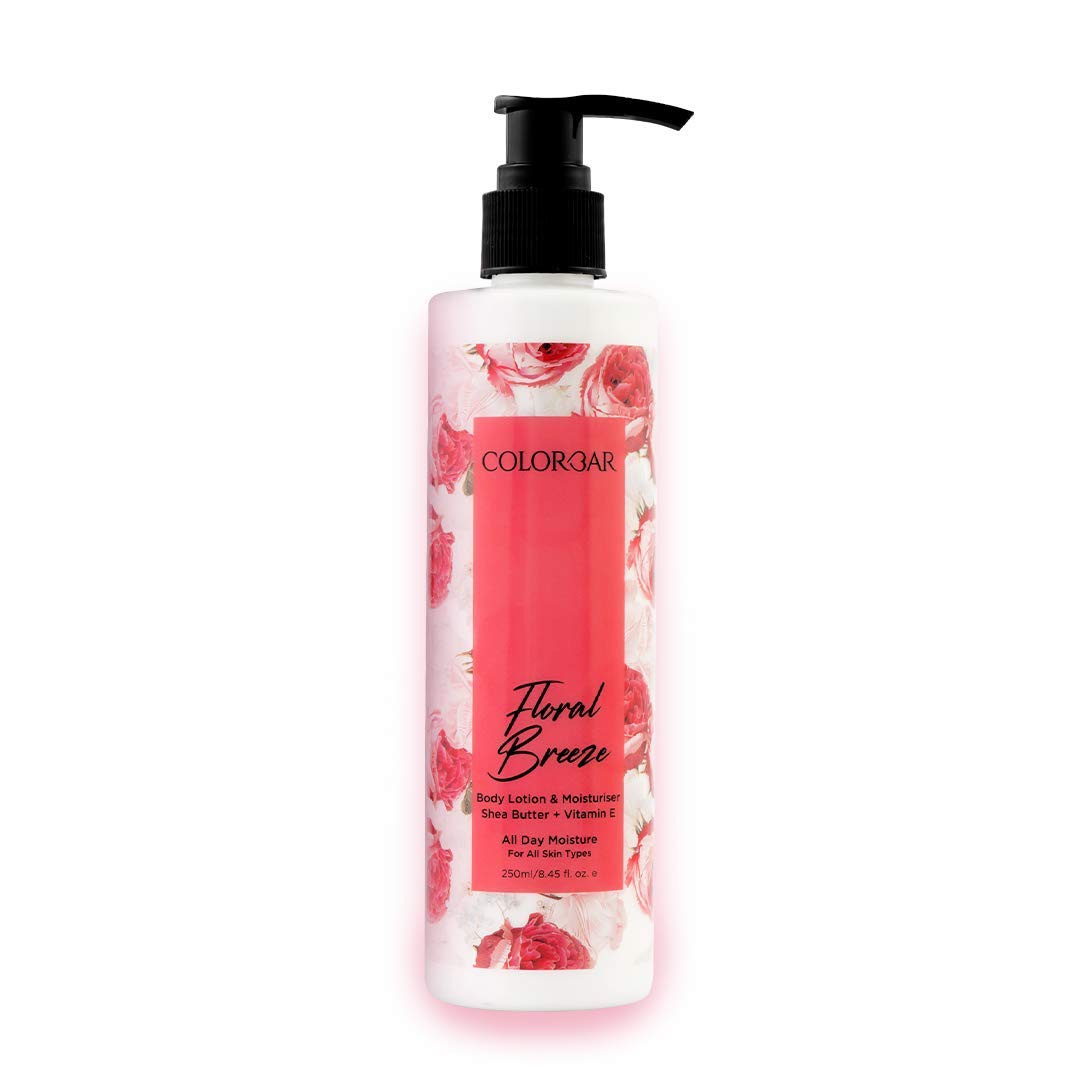 Buy Colorbar Body Lotion & Moisturiser, Floral Breeze, 250 ml Online at ...