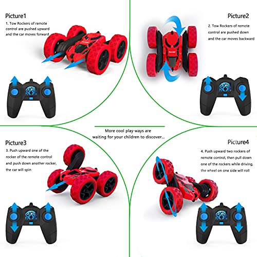 Snapklik.com : Hamdol Remote Control Car Double Sided 360Rotating 4WD ...