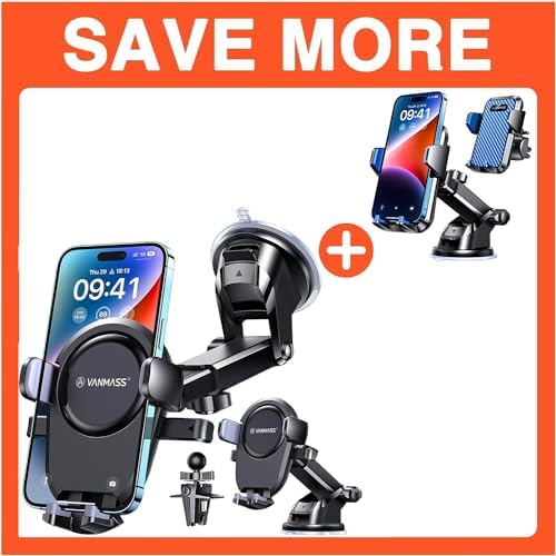 Amazon.com: VANMASS 2024【65+LBS Strongest Suction & Military-Grade ...