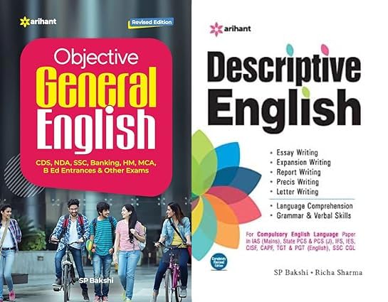 ARIHANT Objective General English & Descriptive English BY SP BAKSHI ...