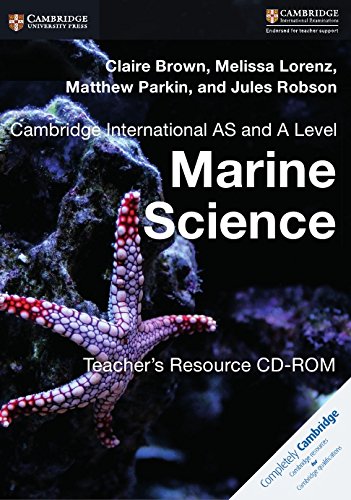 Cambridge International AS and A Level Marine Science Teacher's ...