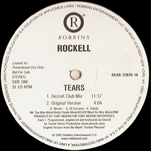 Rockell - Tears [Vinyl] - Amazon.com Music