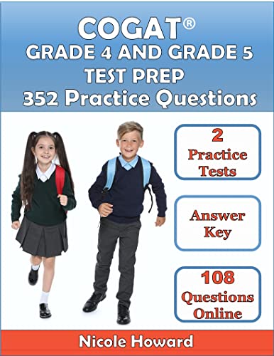 COGAT® GRADE 4 AND 5 TEST PREP: 2 MANUSCRIPTS, COGAT® TEST PREP GRADE 4 ...