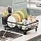 Amazon.com - AIDERLY Iron Dish Drying Rack with Drainboard Dish ...
