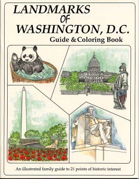 Landmarks of Washington, D.C. Guide & Coloring Book: KOZ-ART ...