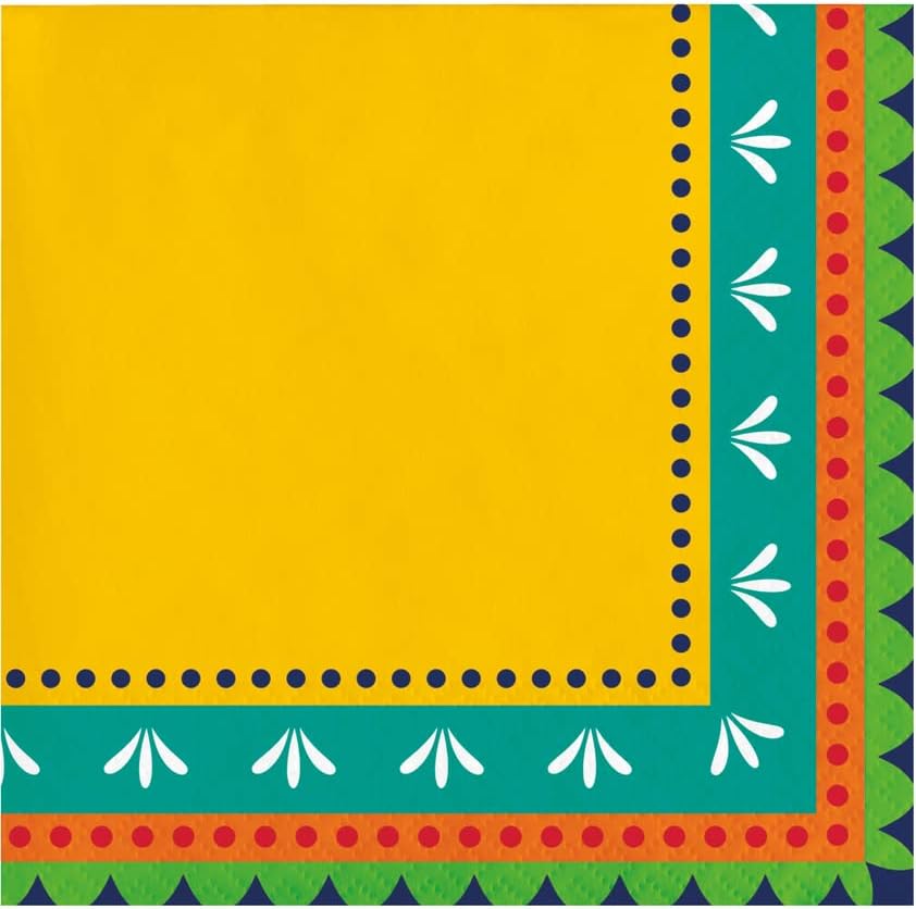 Amazon.com: Fiesta Pottery Beverage Napkins, 48 ct : Home & Kitchen