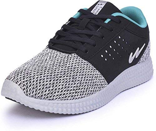 Buy Campus Mens Battle X-9 L.Gry/BLK/T.BLU Running Shoe - 7 UK (5G-X-9 ...
