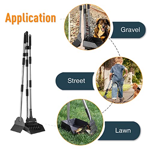 Snapklik.com : Pet Pooper Scooper Set, Poop Scoop Detachable Set ...