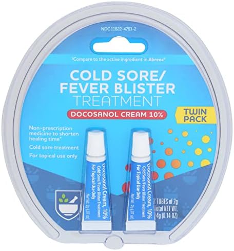 Amazon.com: Abreva Cold Sore Treatment Rapid Pain Relief Cream - 1 Tube ...