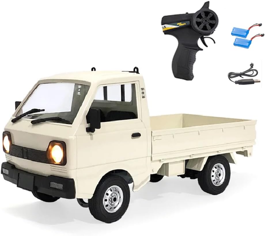 Amazon.com: Dodoore WPL D12 RC Kei Truck, 1:10 Scale Remote Control Drift Car, 2.4GHz All ...