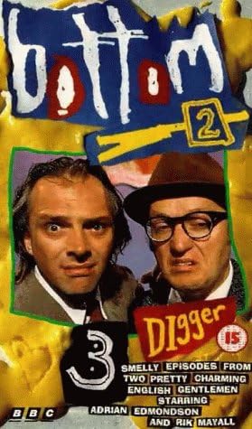 Bottom: 2 - Digger [VHS] : Adrian Edmondson, Rik Mayall, Ed Bye, Adrian ...