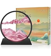 Amazon.com: Wai Danie Moving Sand Art Picture 3D Hourglass Deep Sea ...